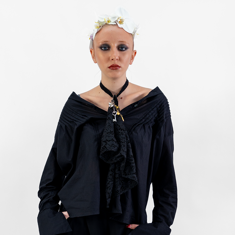 Lace Ruff | Black – balizen