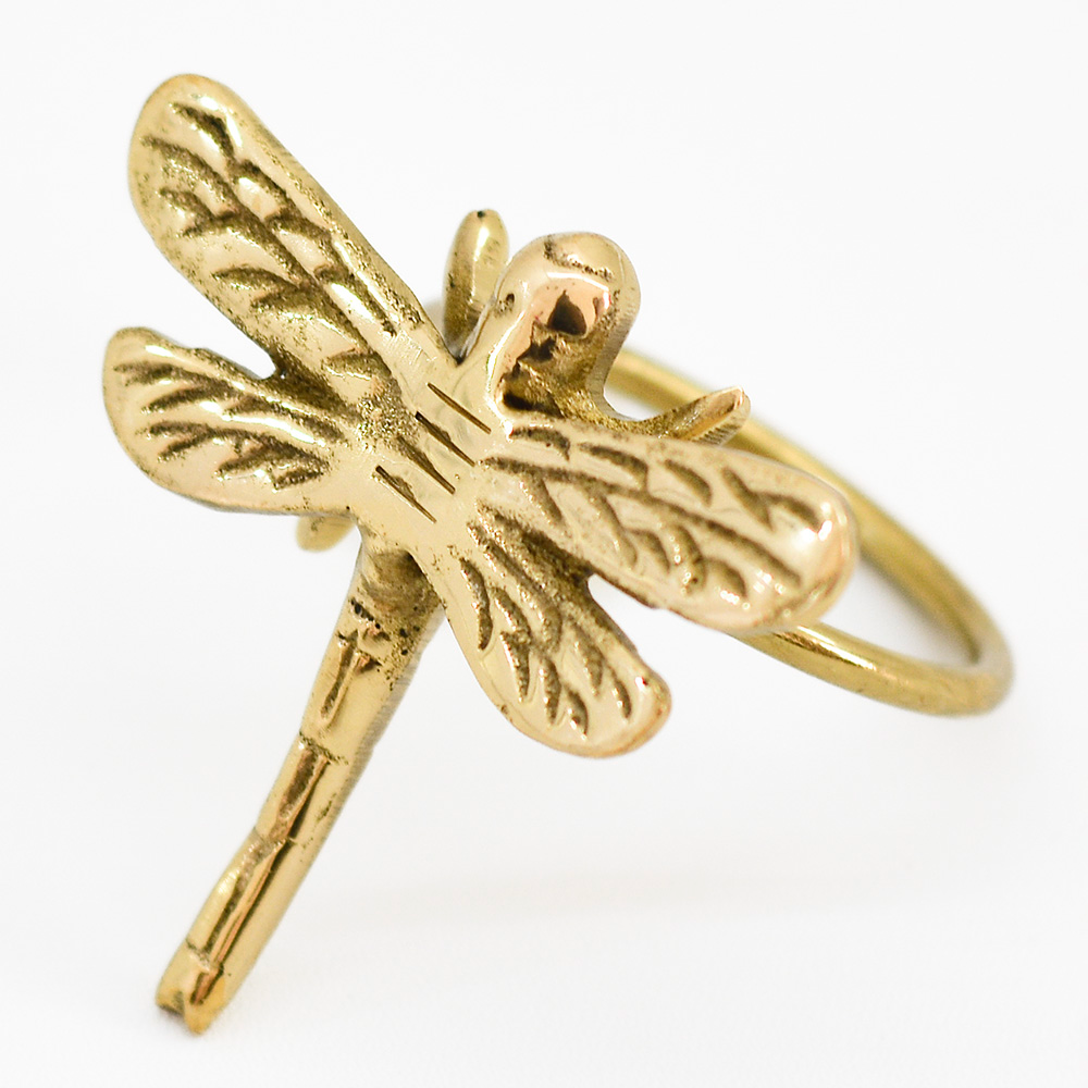 Napkin Ring | Bronze Dragonfly (set 4) – balizen
