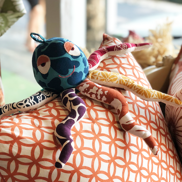 Patchwork Octopus | Cool Tones – balizen